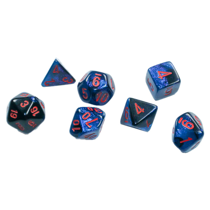 7-Set Cube Mini Gemini Black Starlight with Red – Remis Arcane Exchange