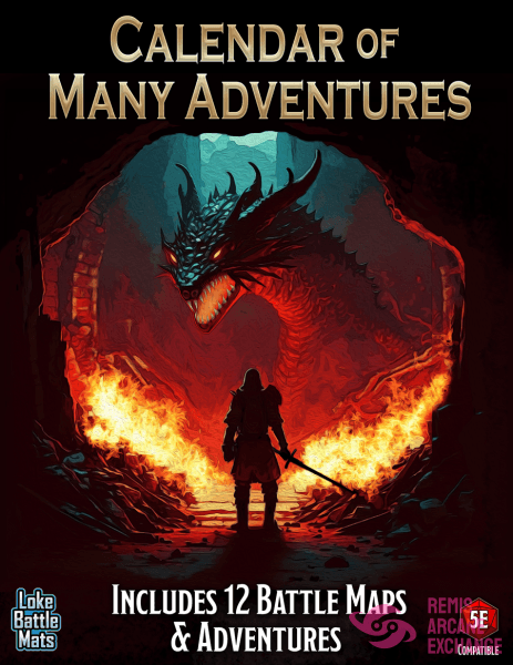 D&D 5E: Calendar of Many Adventures 2024 – Remis Arcane Exchange